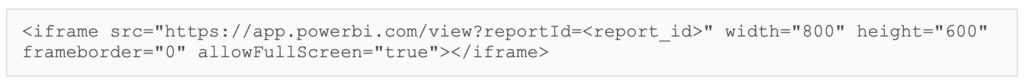 Embed Public Power BI Reports into Your Web Applications - ClearPeaks Embed Public Power BI Reports into Your Web Applications - ClearPeaks